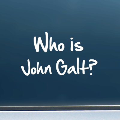 Who Is John Galt Graffiti